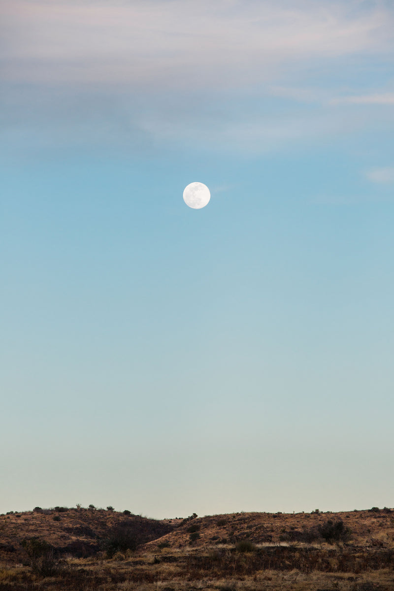 Moon Over Marathon, Texas, 2022 | Collin Howell – J. Peeler Howell Fine Art